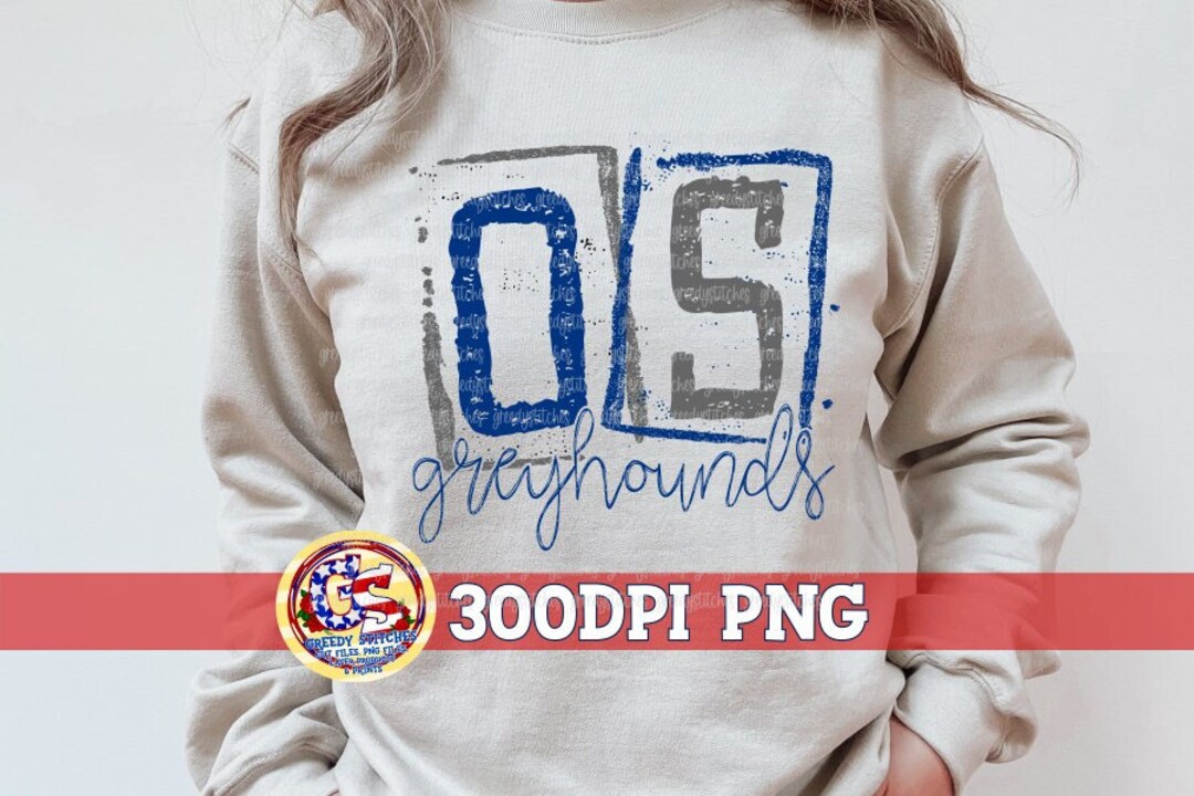 Ocean Springs Greyhounds PNG for Sublimation | Ocean Springs Png ...