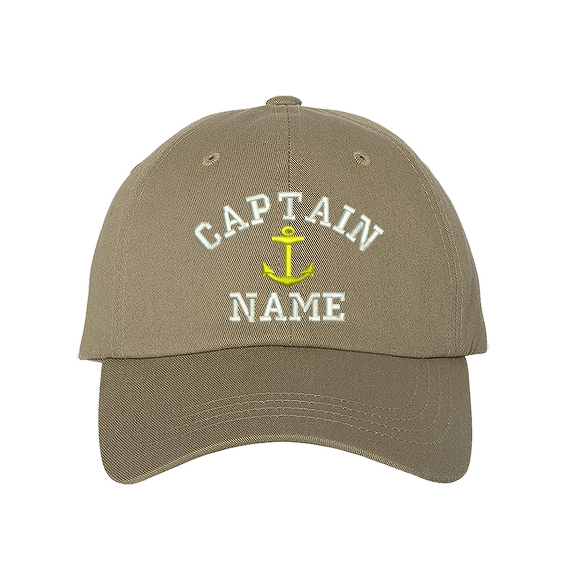 Captain Custom Embroidered Personalized CAPTAIN Dad Hat Add | Etsy