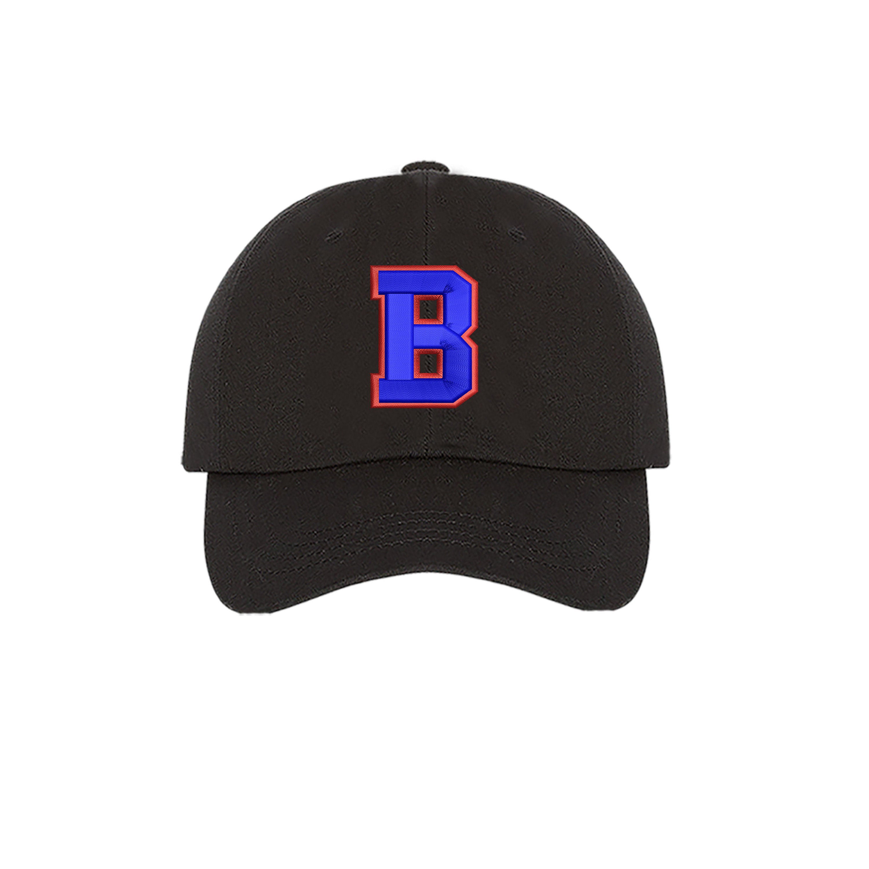 Varsity Letter Custom Letter Dad Hat, Embroidered Varsity Letter Dad ...
