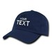 Navy Blue Dad Hat Custom Embroidered Baseball Cap, Your Own ...