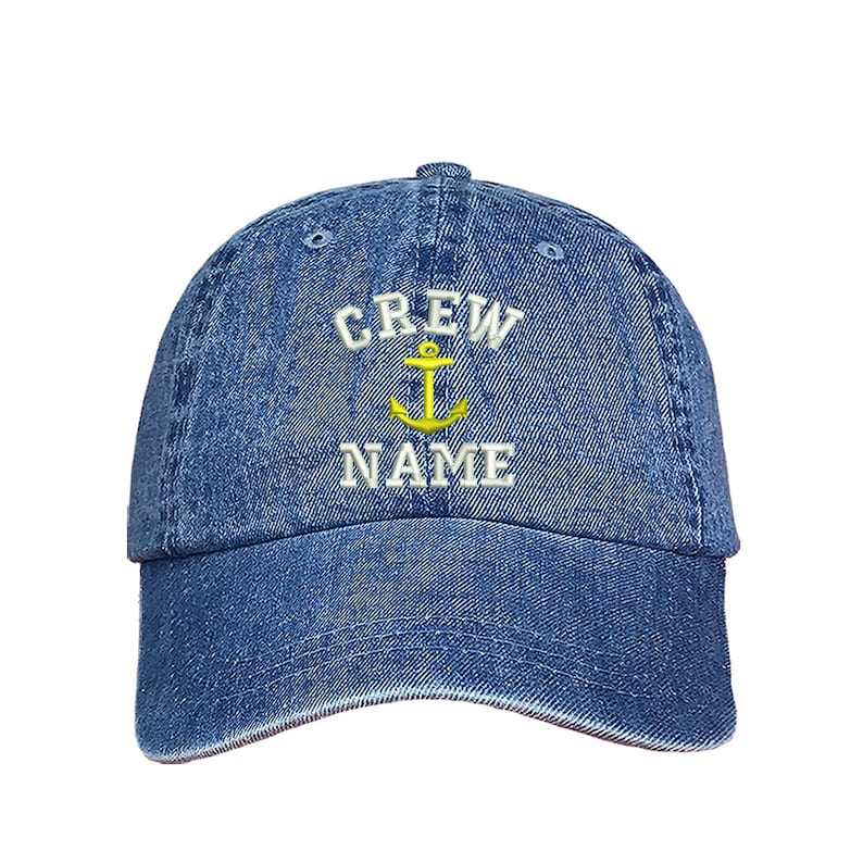 Crew Custom Baseball Hats Customize Your Captain Hats Custom | Etsy