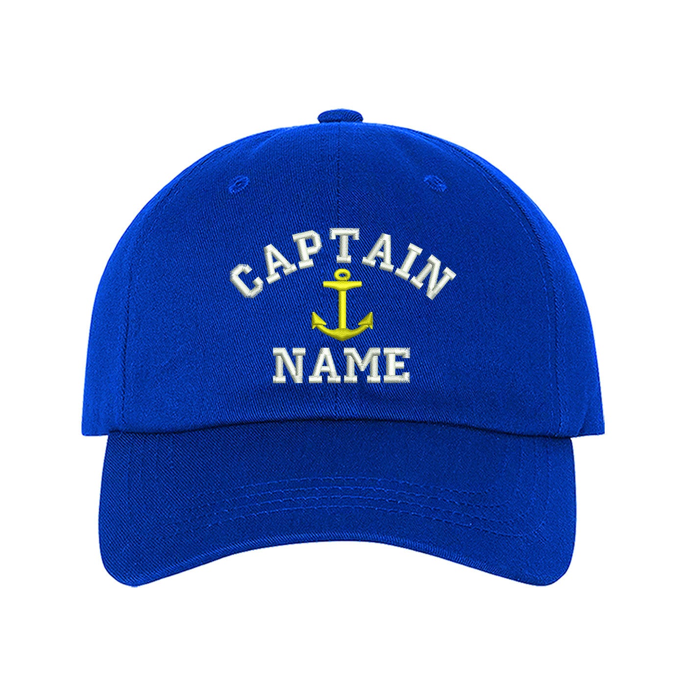 Captain Custom Embroidered Personalized CAPTAIN Dad Hat Add - Etsy