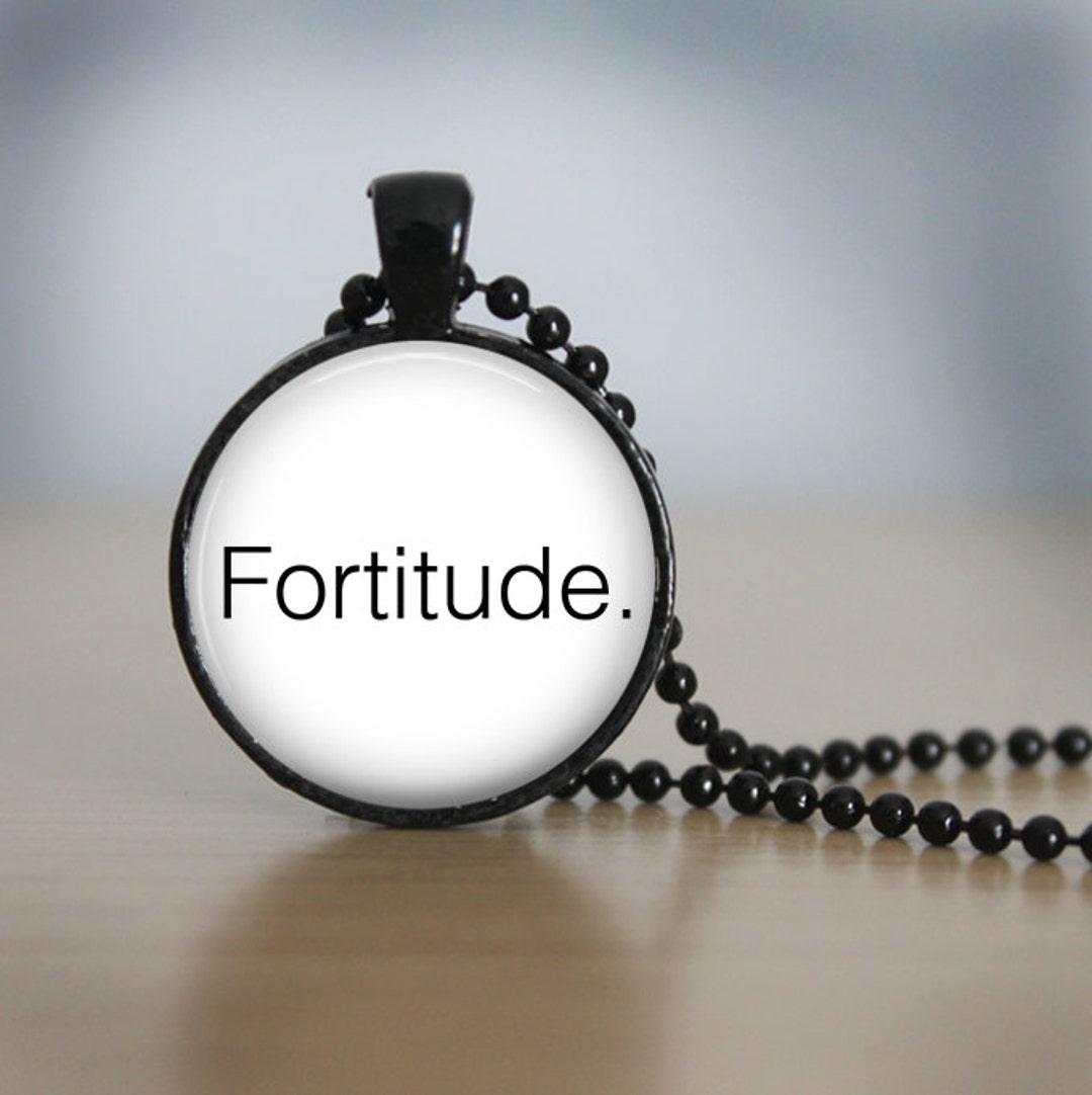 One Tree Hill Nathan Scott fortitude Pendant Necklace or Keychain - Etsy
