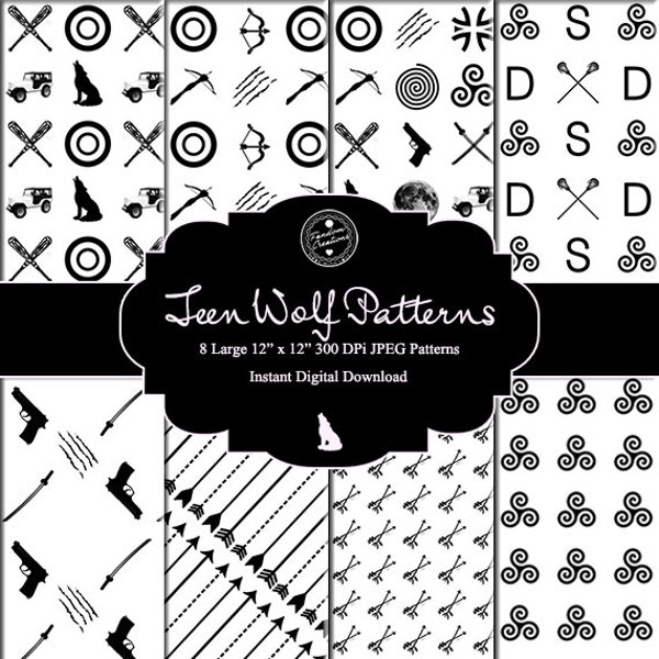 Teen Wolf Svg - Etsy