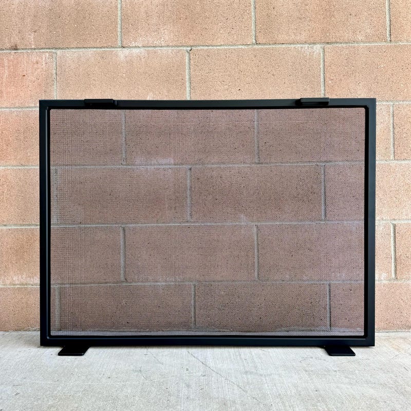 Fireplace Cover Screen Insert - Etsy