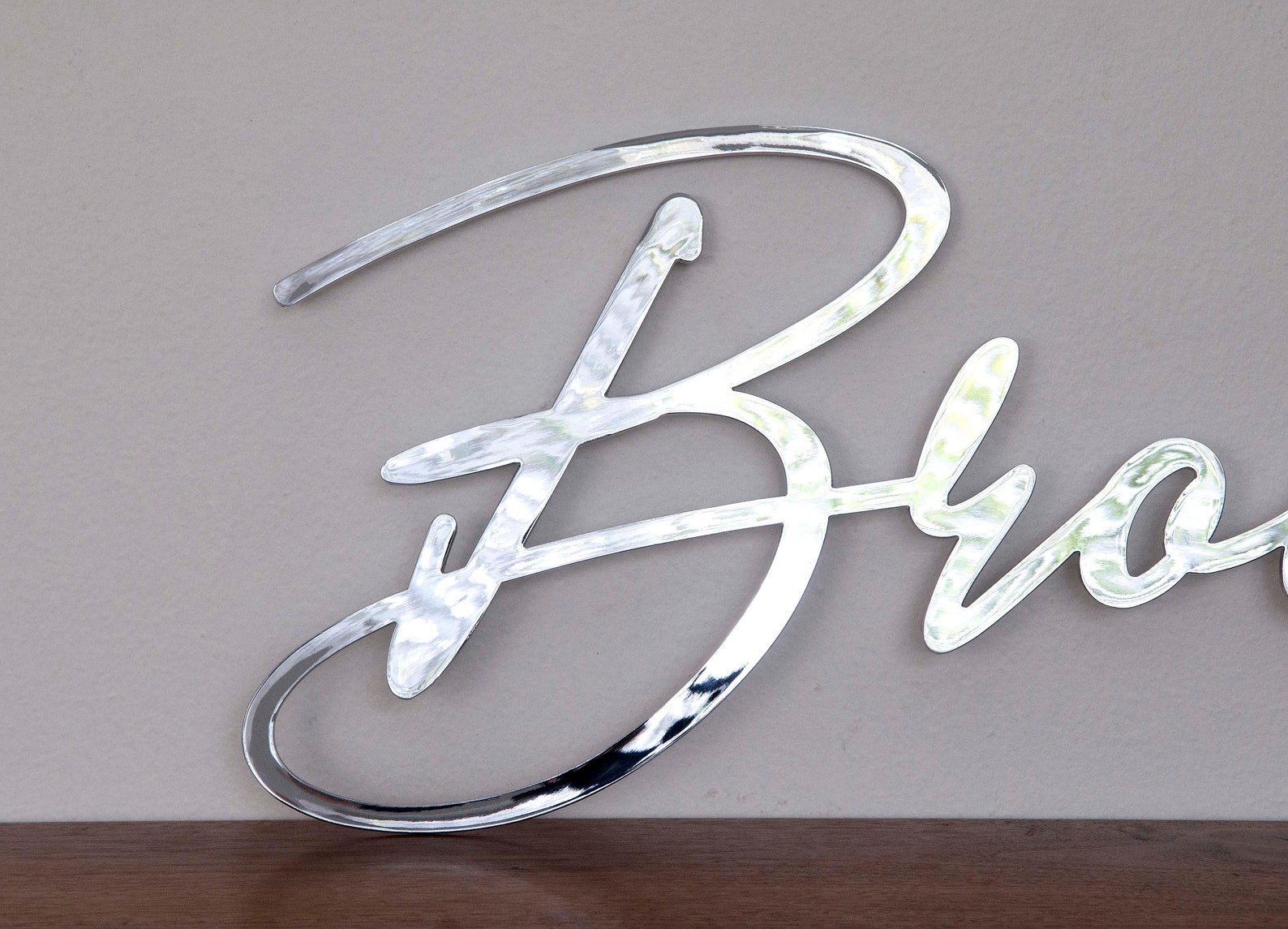 Custom Metal Logo Sign, Metal Business Sign, Business Signage, Large ...