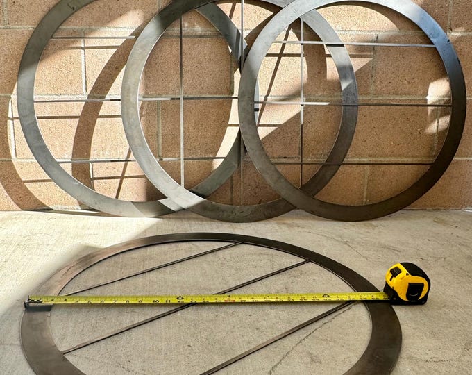 Large Metal Round, Large Metal Hoop, Round Metal Frame, Custom Metal ...