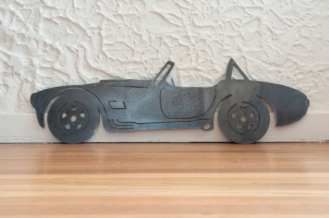 Metal Car Decor, Sports Car Art, Car Silhouette Art, Metal Car Art ...