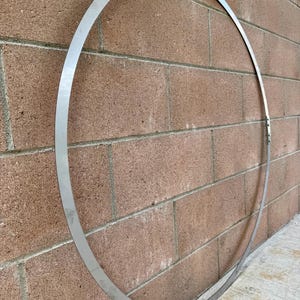 Large Metal Hoop Frame – Custom Sizes & Shapes | Steel, Aluminum ...