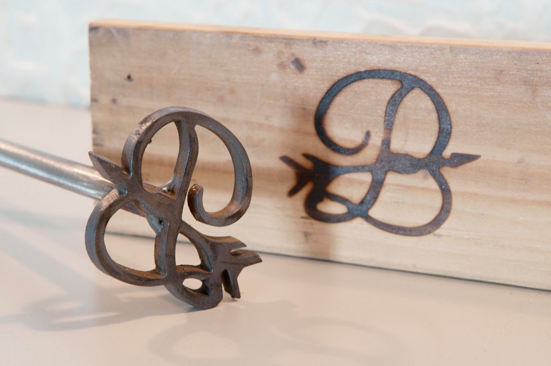 Custom Branding Iron, Logo Branding Iron, Wedding Branding Iron ...