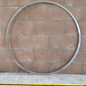 Large Metal Hoop Frame – Custom Sizes & Shapes | Steel, Aluminum ...