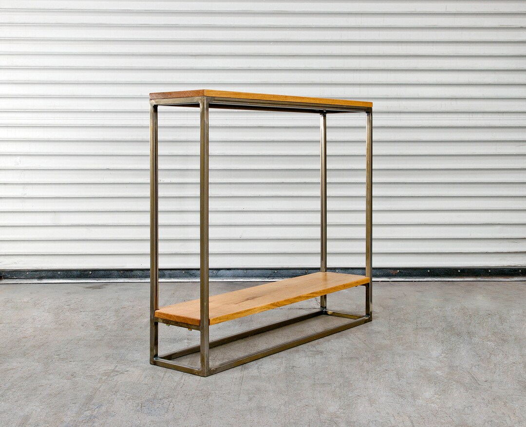 Metal Console Table, Square Metal Table, Square Small Table, Square ...