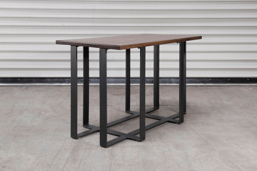 Metal Side Table, Square Metal Table, Square Small Table, Square Patio ...
