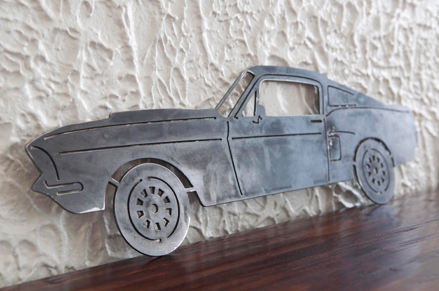 Metal Car Metal Car Art Auto Garage Fathers Day Gift for | Etsy