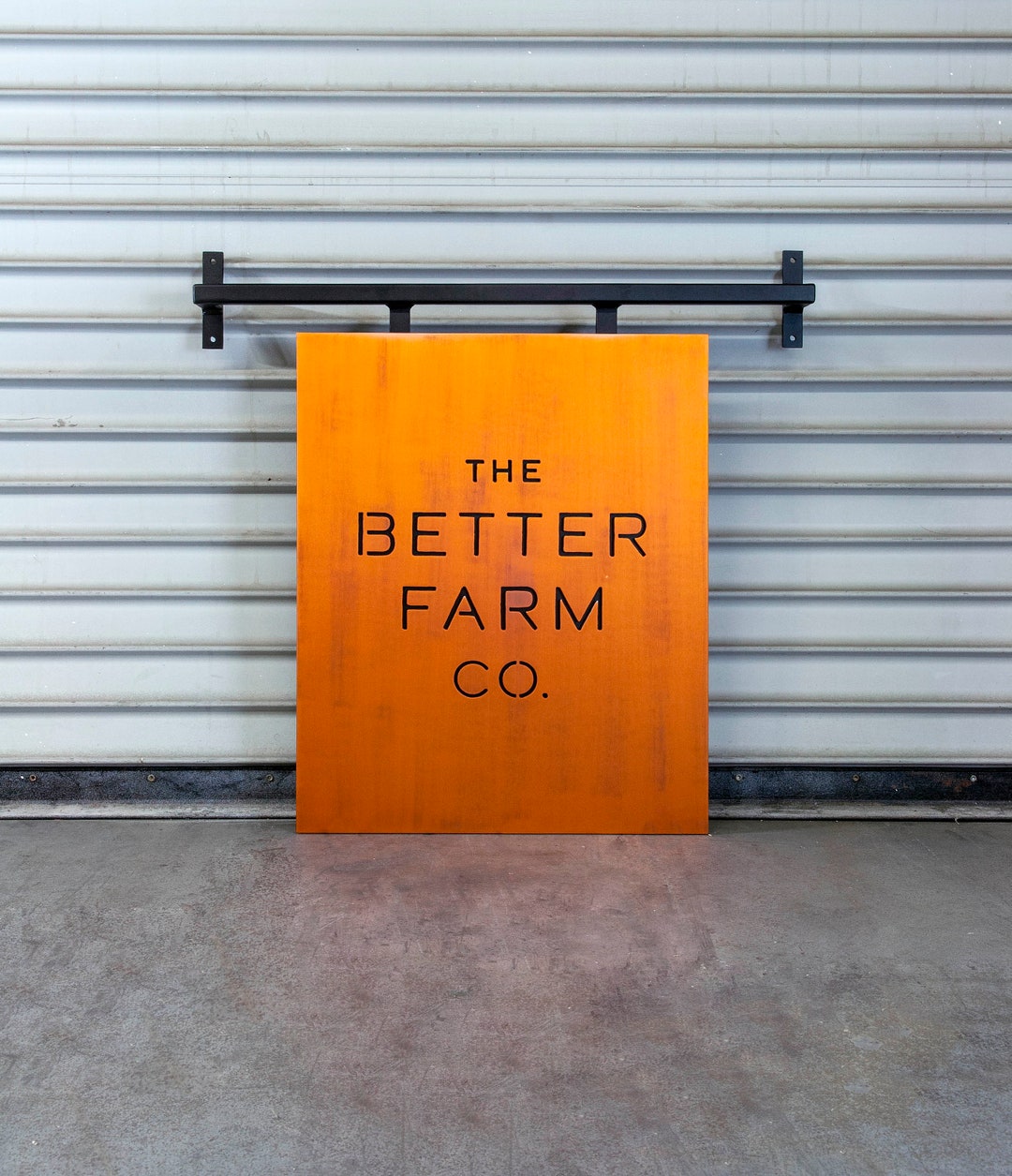 Custom Metal Logo Sign, Metal Business Sign, Business Signage, Large ...