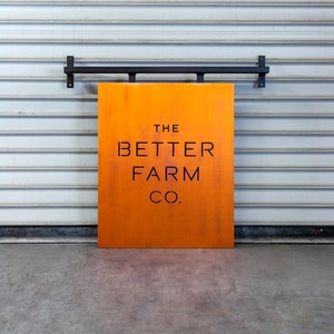 Custom Metal Logo Sign, Metal Business Sign, Business Signage, Large ...