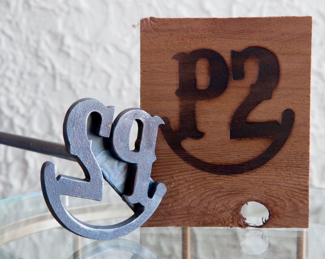 Custom Branding Iron, Logo Branding Iron, Wedding Branding Iron ...