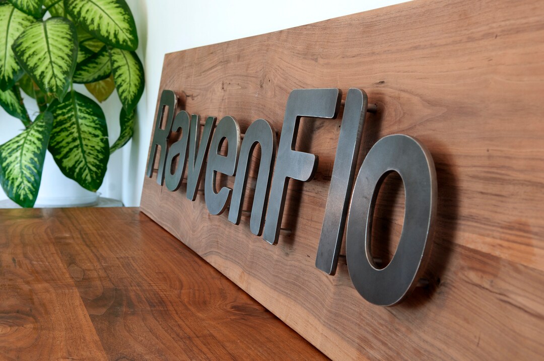 Custom Business Sign, Large Logo Sign, Metal Business Sign, Marketing ...