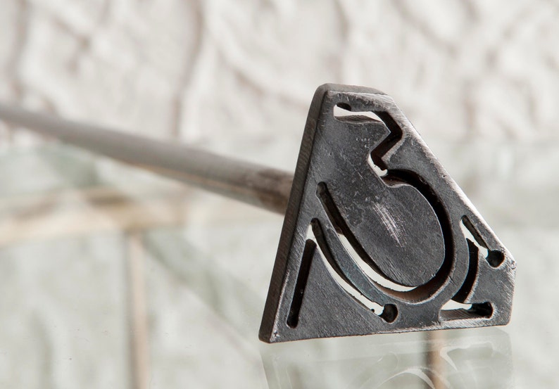 Branding Iron Metal branding Irons Metal Art Logos Your | Etsy