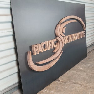 Custom Business Sign, Large Logo Sign, Metal Business Sign, Marketing ...