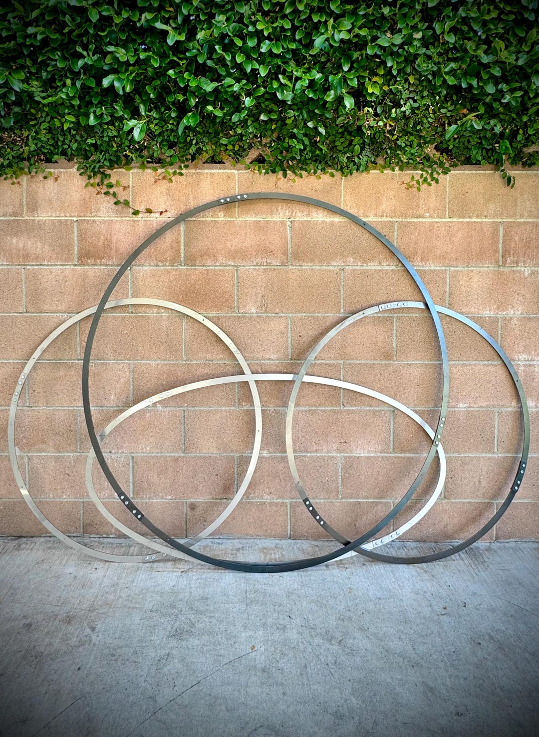 Large Metal Hoop Frame – Custom Sizes & Shapes | Steel, Aluminum ...