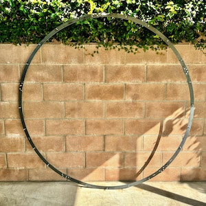 Metal Hoop for Christmas Light Tree | Custom Large Metal Hoop | Circle ...