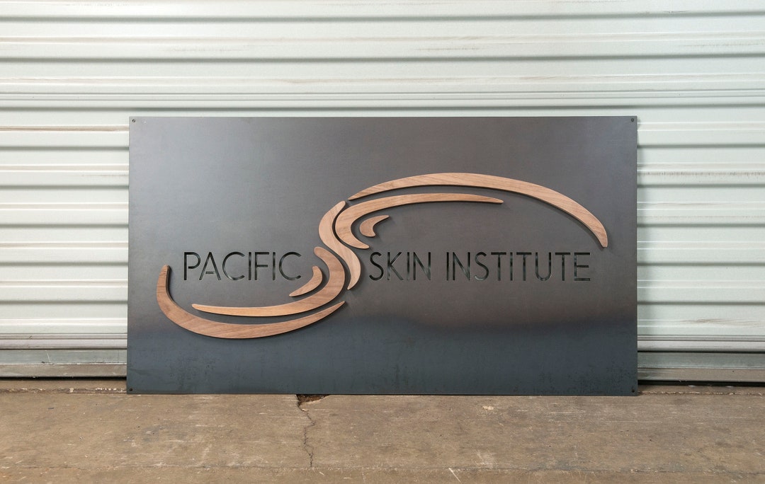 Custom Business Sign, Large Logo Sign, Metal Business Sign, Marketing ...