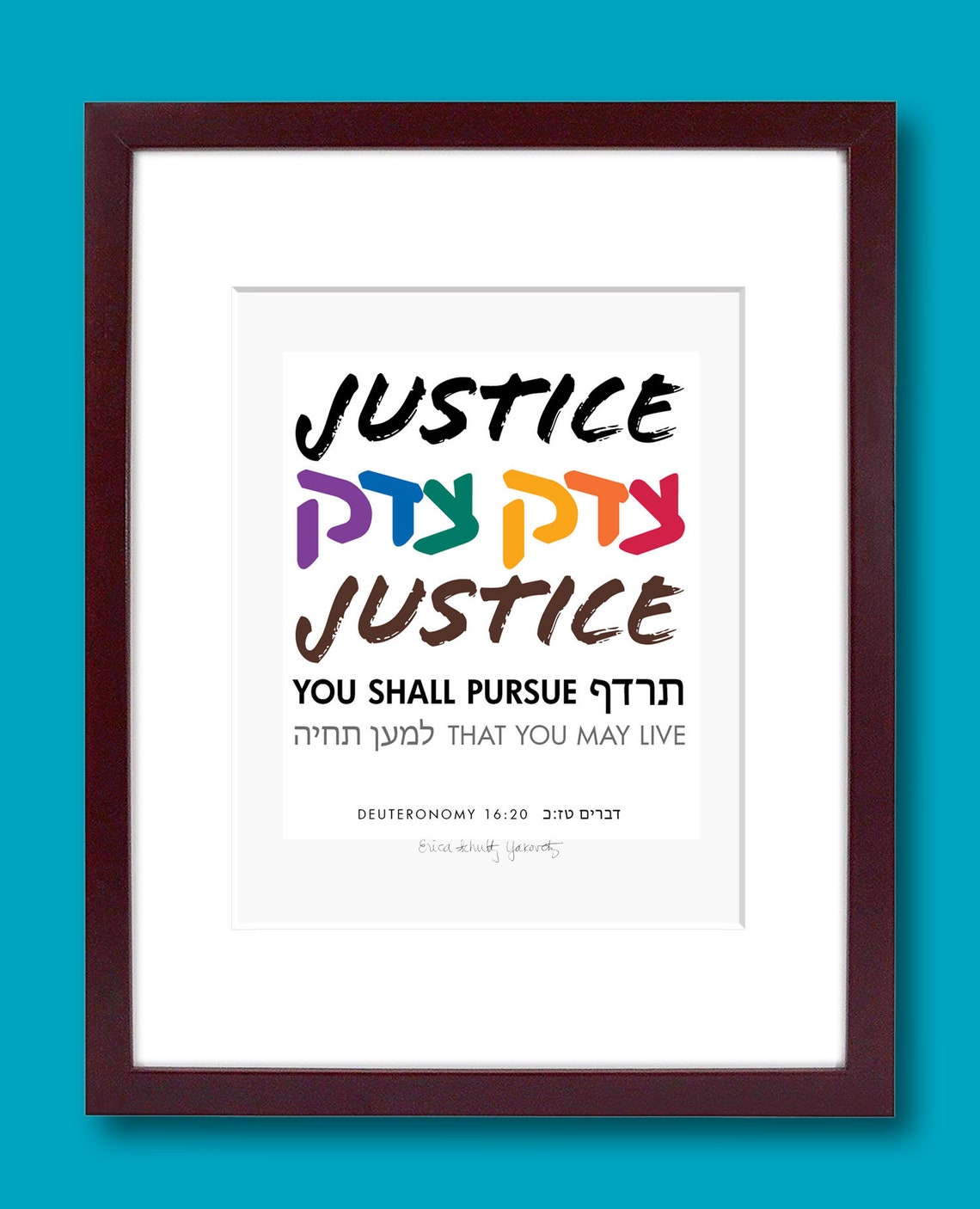 Justice, Justice (I) - 8x10" Print - Etsy