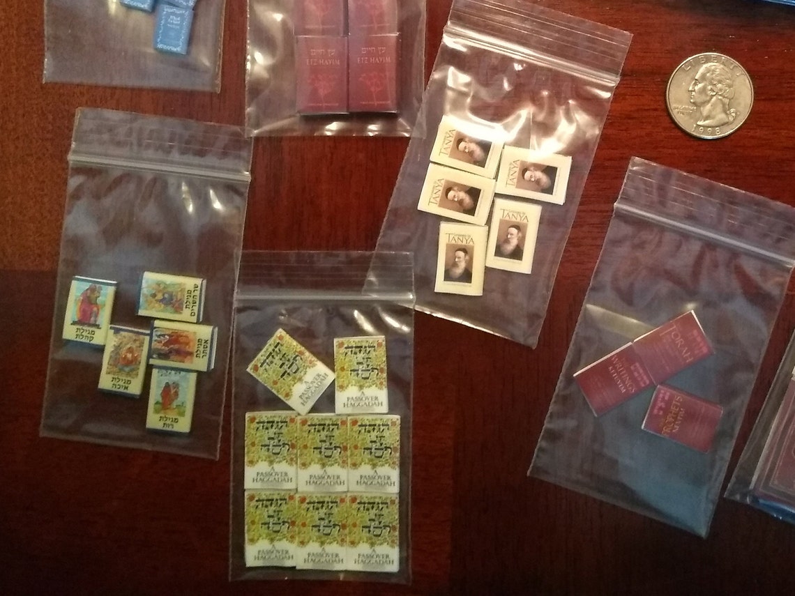 Miniature Passover Haggadah 1:12 Scale - Etsy