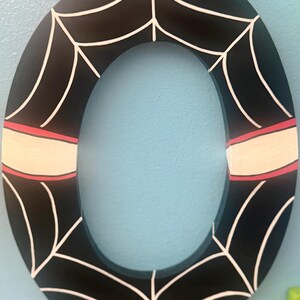 Spider Hero Wooden Name Letters - Etsy