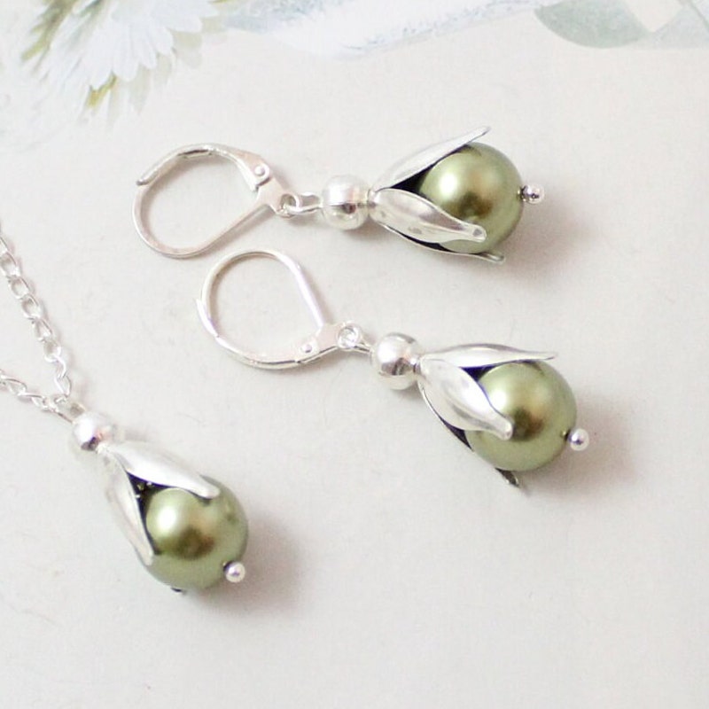 Sage Green Jewelry - Etsy