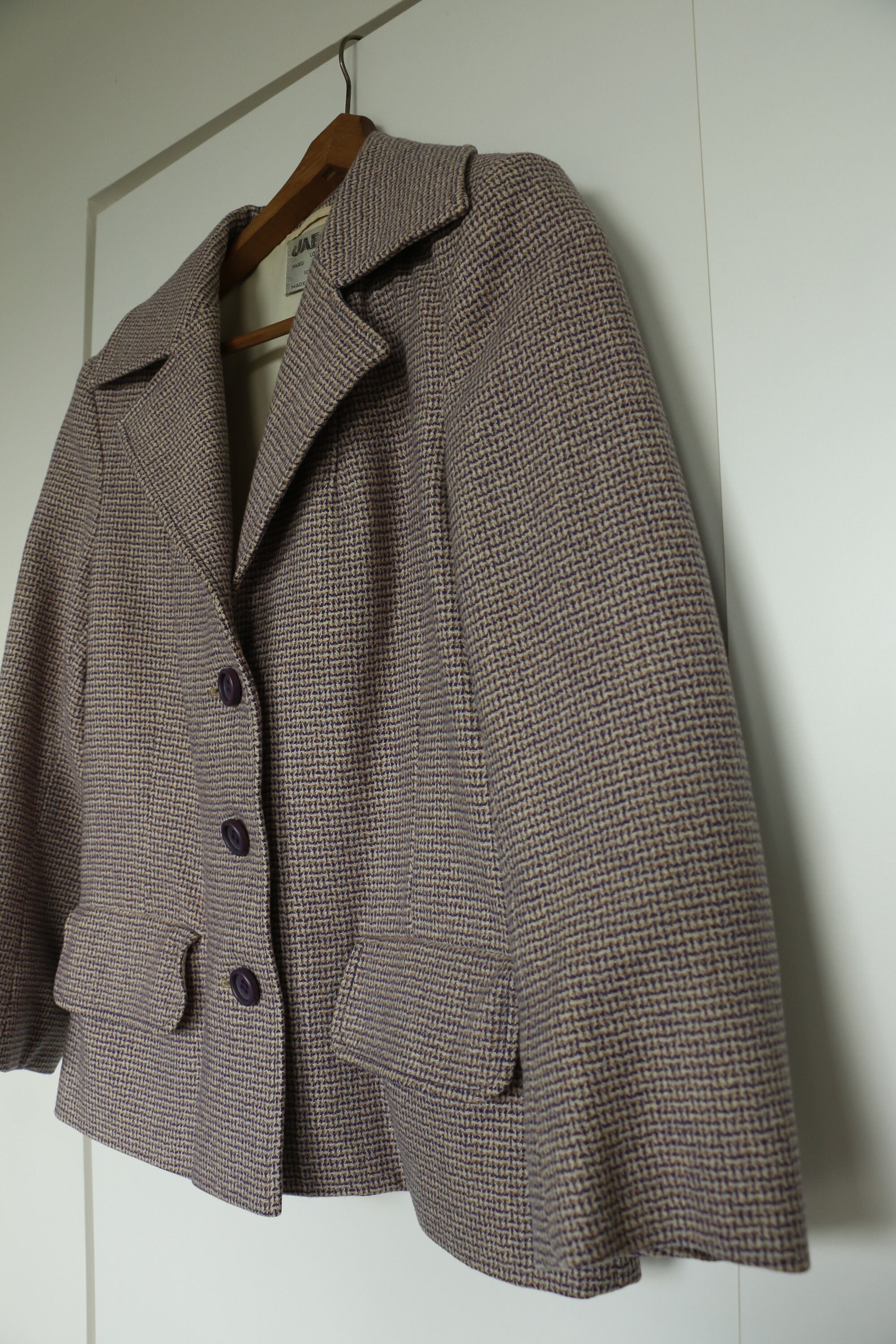 としたシル JAEGER 70s JAEGER Woll Maxi Gown Coat コート ガウンの通販 by ユニコ｜イエーガーなら ...