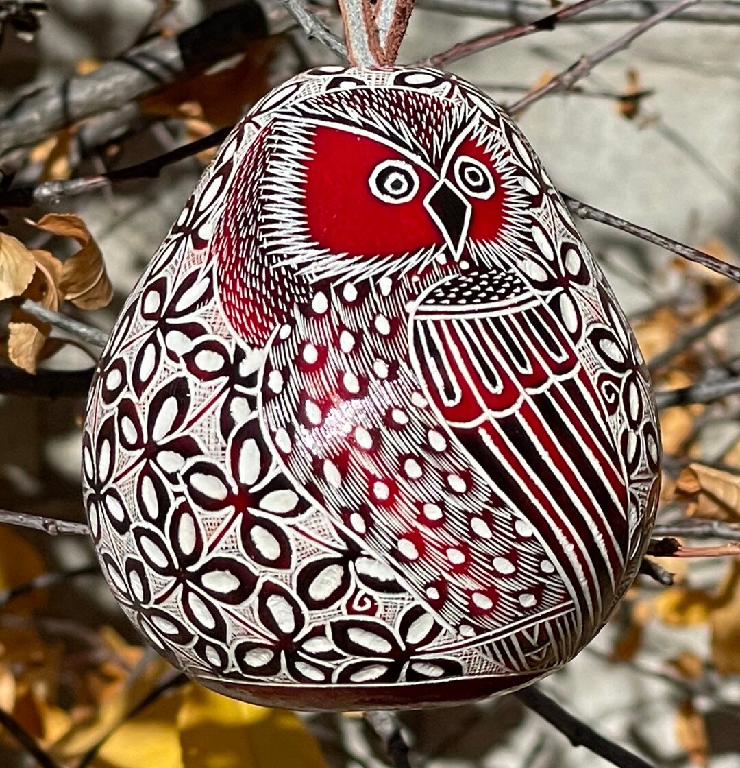 Handmade Owl Ornaments - Etsy