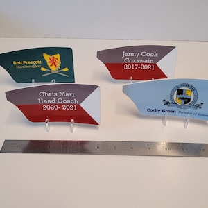 High School Rowing Awards, Mini Trophy Oar Blade, Graduation Gift for ...