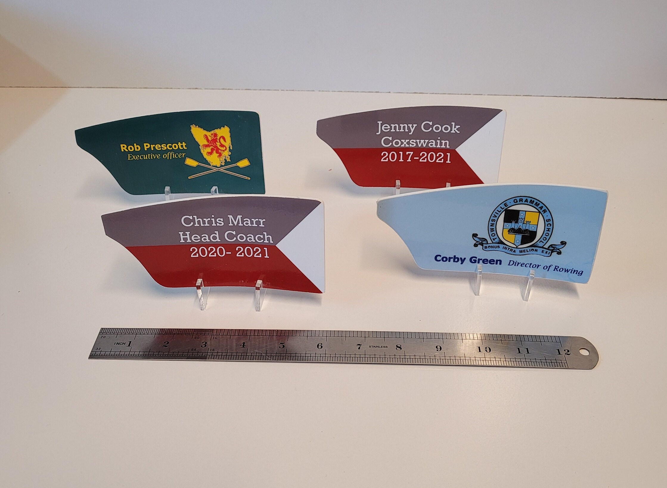 Small Trophy Oar Blade, Graduation Gift for High School Rower, High ...