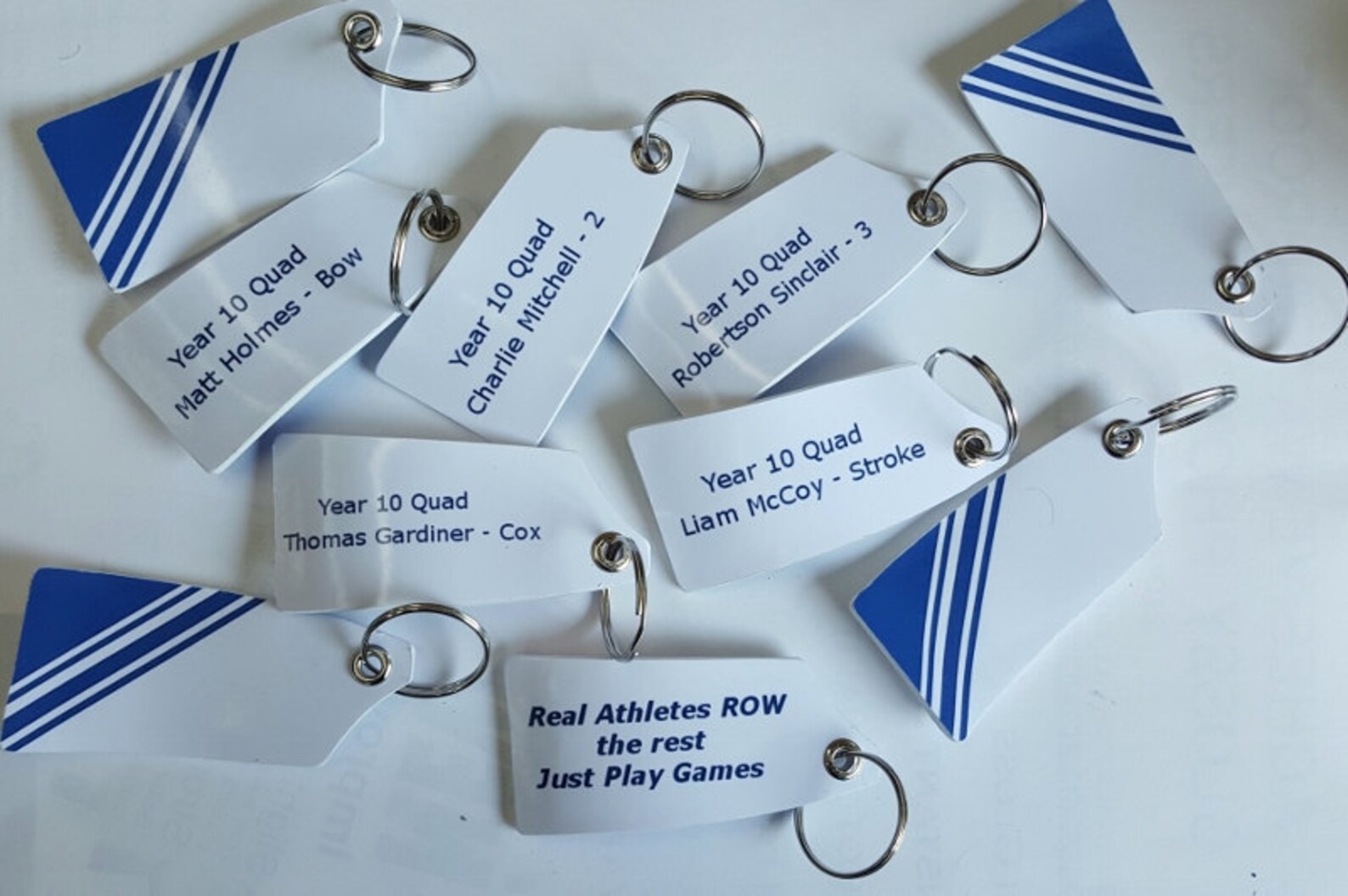 Crew Rowing Rowers Personalised Keychains - Etsy