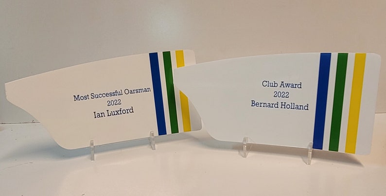 Personalized Crew Gift, Oar Blade Trophy for Team, Coxswain ...