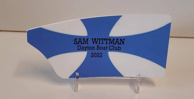 High School Rowing Awards, Mini Trophy Oar Blade, Graduation Gift for ...