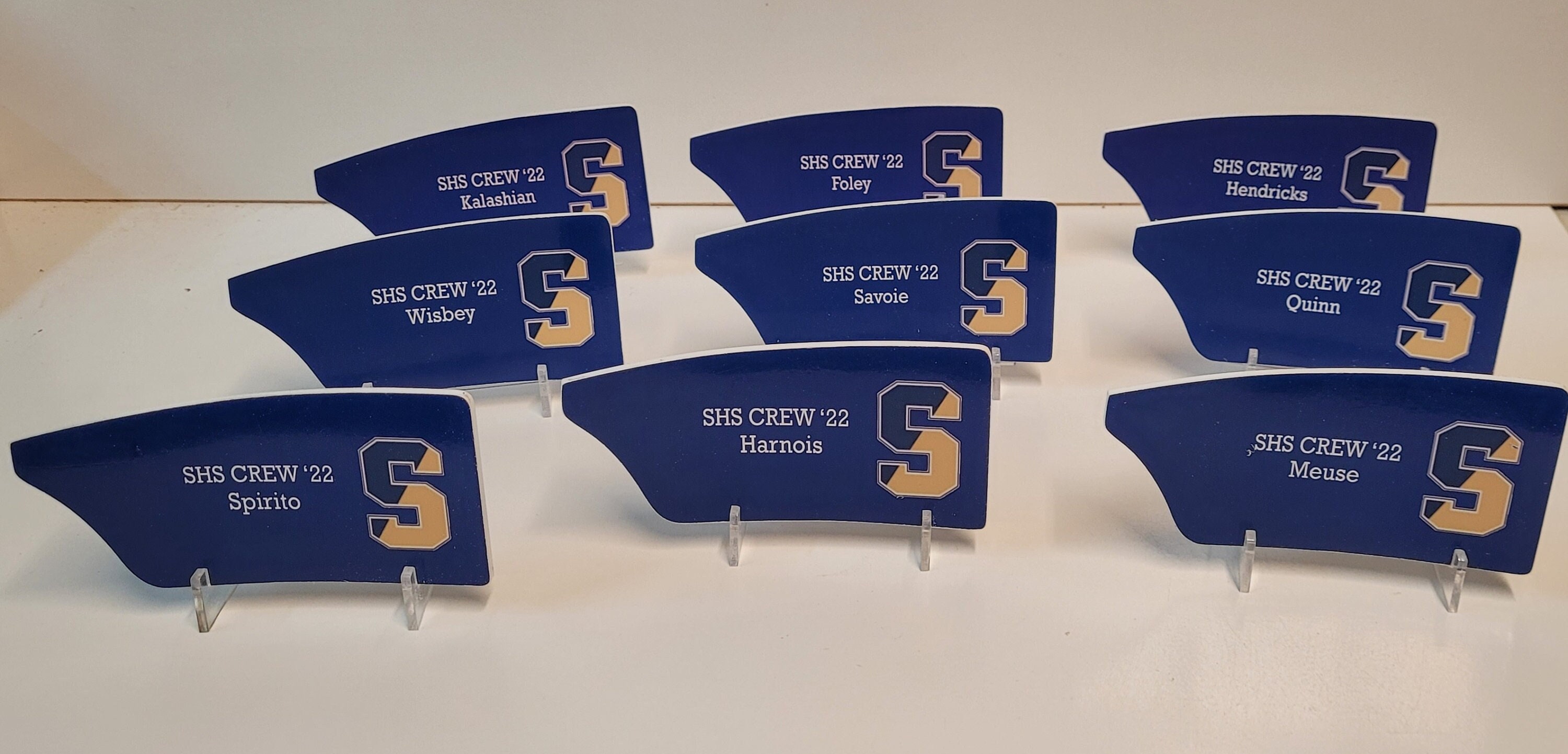 Small Trophy Oar Blade, Graduation Gift for High School Rower, High ...