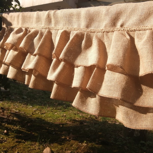 Ruffle Valance - Etsy
