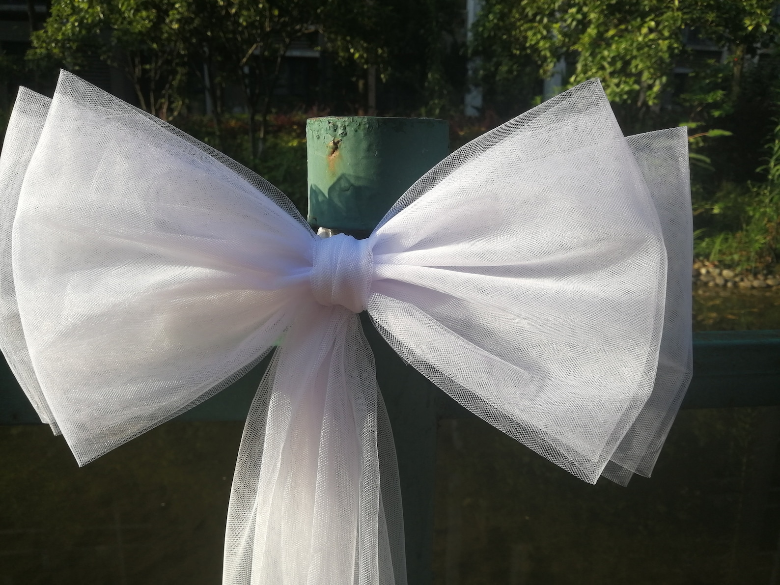 1pc Big Tulle Pew Bowsbig Pew Bows Tulle Bows Formal - Etsy