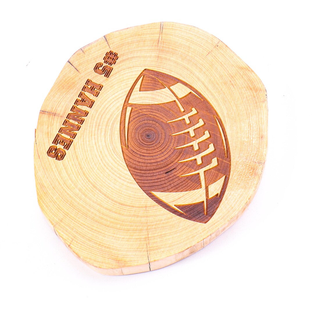 Personalized Football Coaster, Football Player Coaster, Custom Football ...