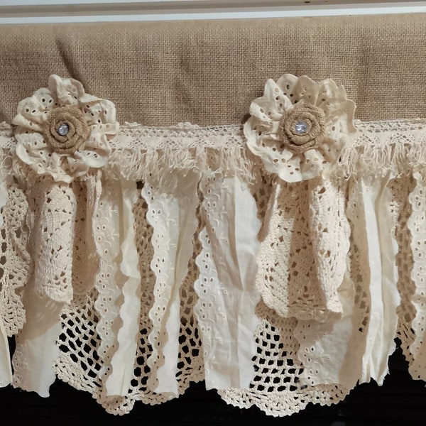 Burlap and Lace - Etsy