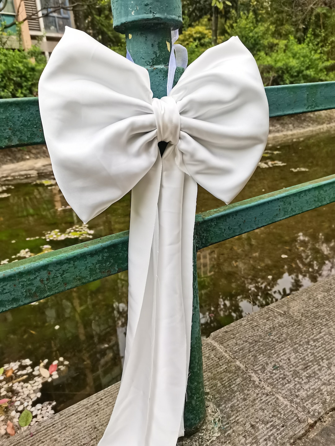 1pc Extra Big Bow, Wedding Bow, Wall Bow, Door Bow, Formal Wedding ...