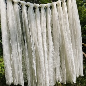 Custom Full Romantic Lace Backdrop Lace Wedding Garland Elegant Lace ...