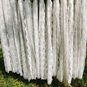 Custom Full Romantic Lace Backdrop Lace Wedding Garland Elegant Lace ...