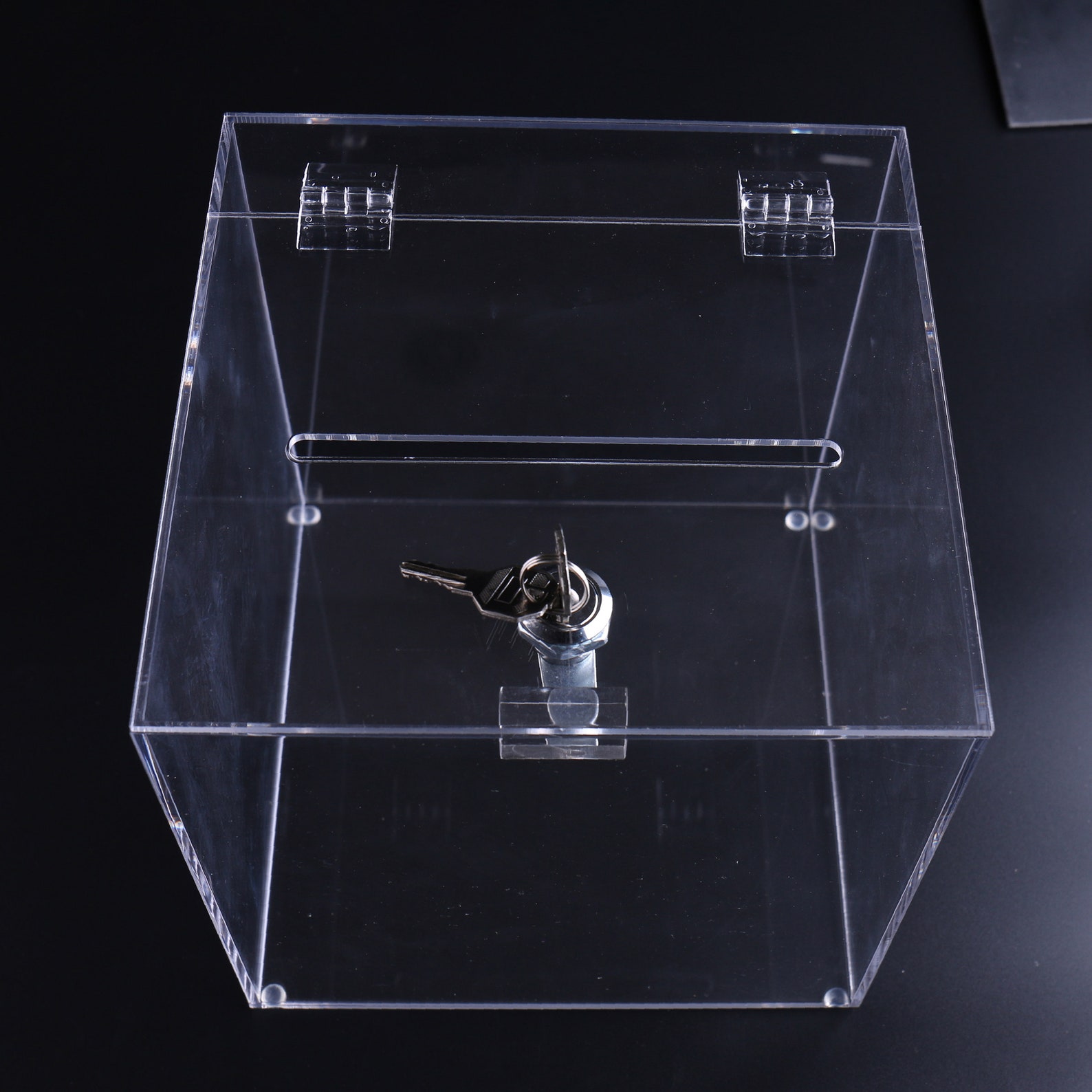 Customized Acrylic Wedding Card Box Monogrammed Gift Box - Etsy