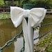 1pc Wedding Bow, Pew Bows, Home Bows, Formal Wedding Decor, Wedding ...