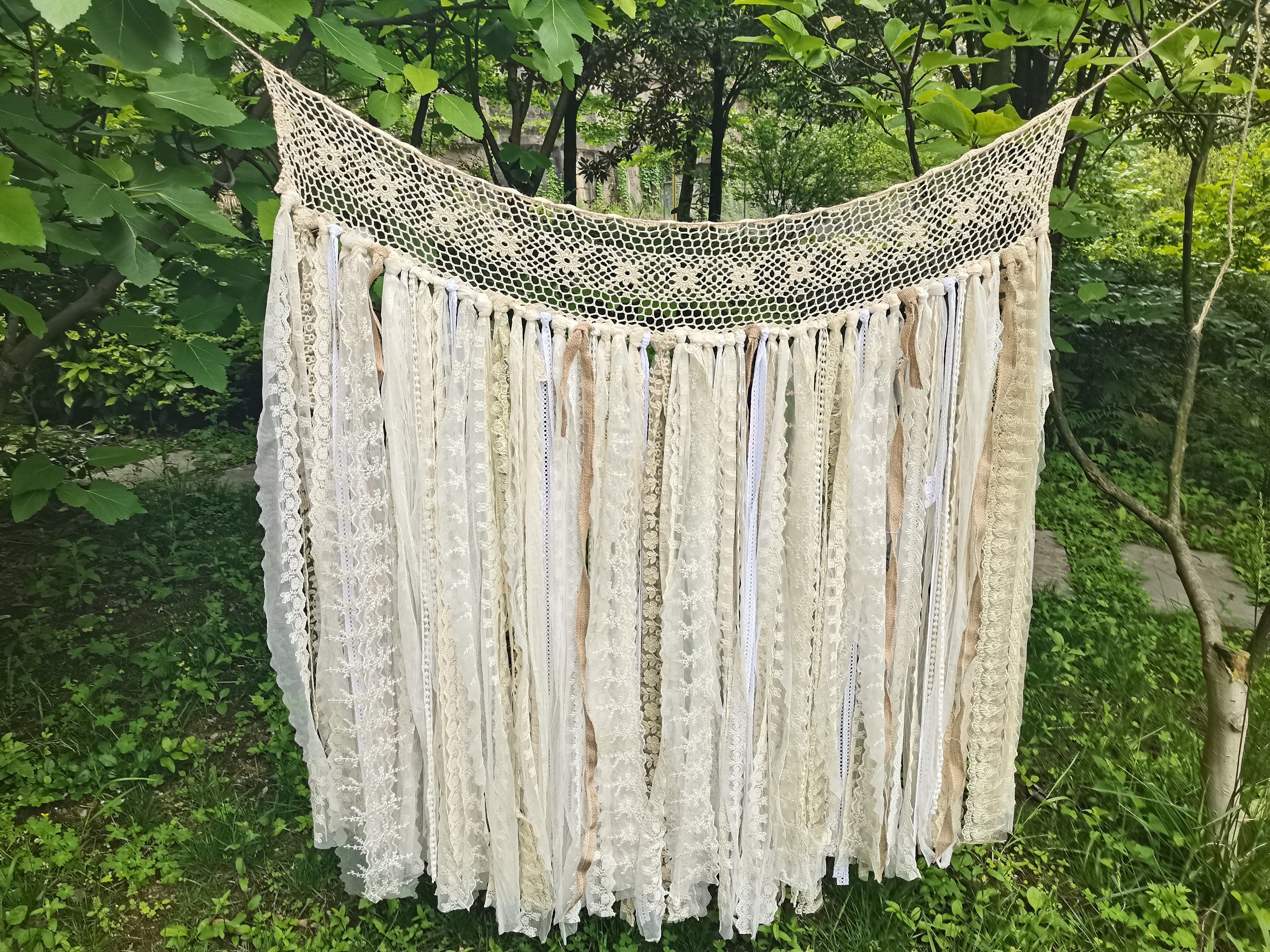 Custom Full Romantic Lace Backdrop Lace Wedding Garland - Etsy