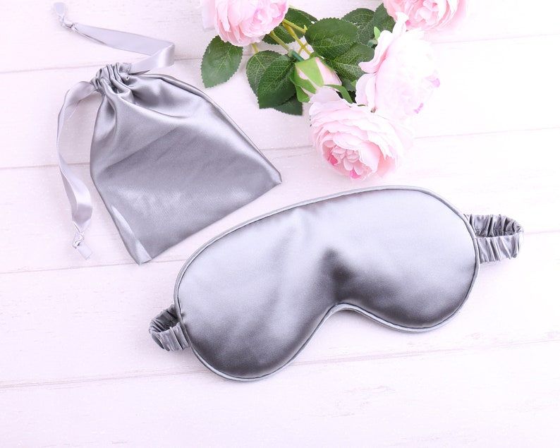 Personalized Sleep Eye Mask Monogrammed Satin Super Soft Etsy